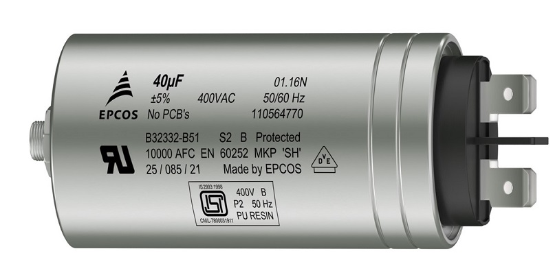 EPCOS AC Motor Capacitors Become BIS Compliant | Electrical India Magazine